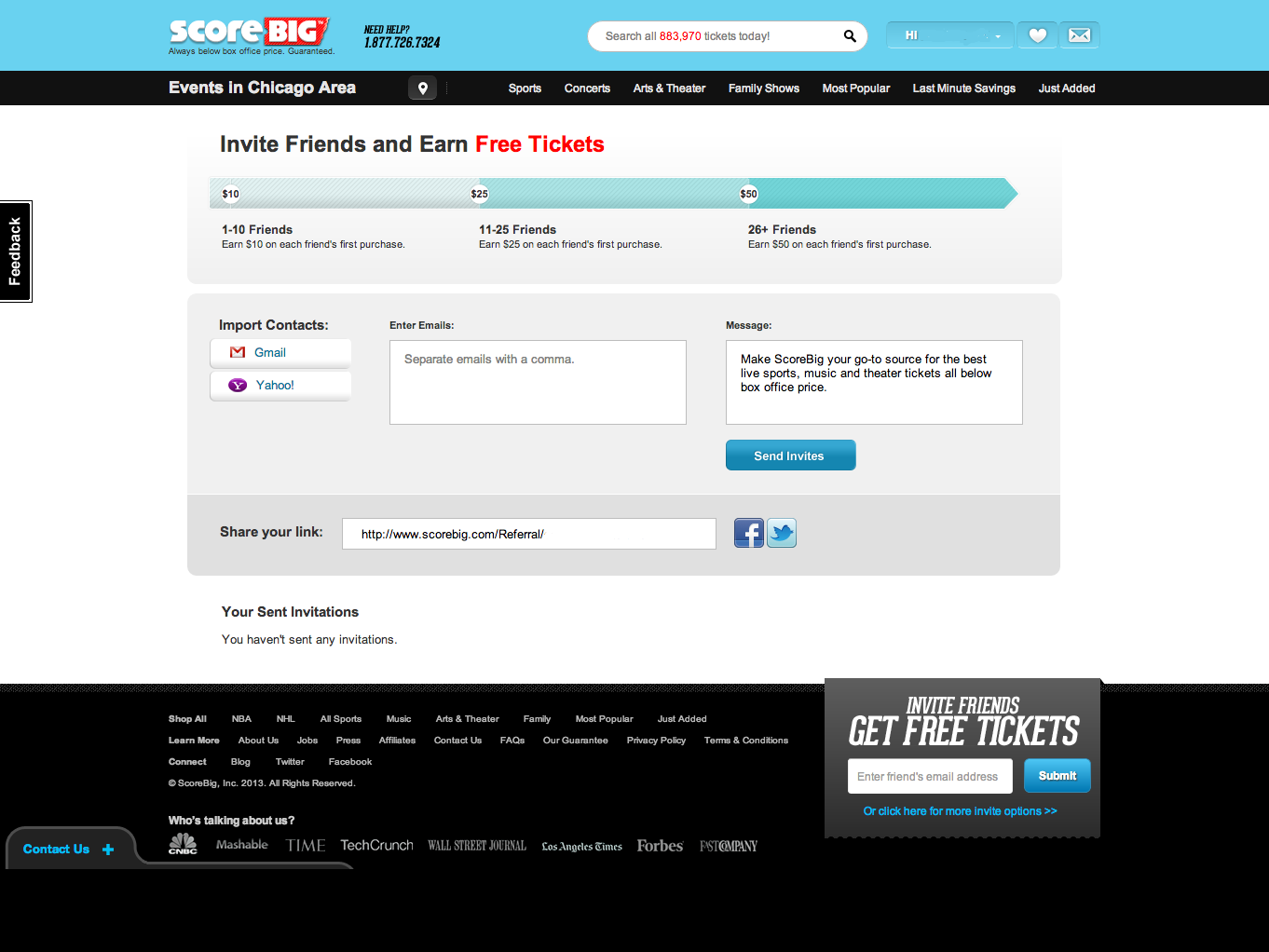 How I Earned Over 5k in Event Tickets From Scorebig - George Gilmer